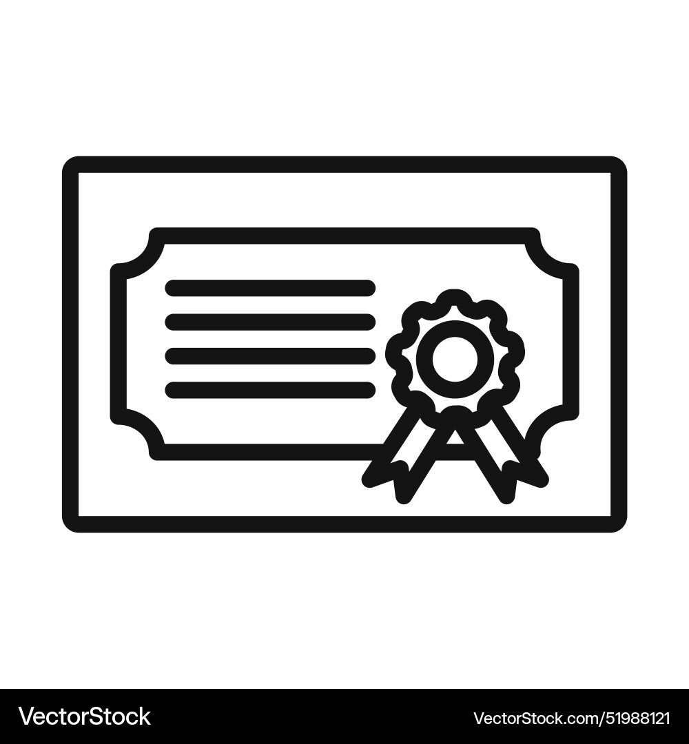 Graduation diploma icon perfect for academic Vector Image