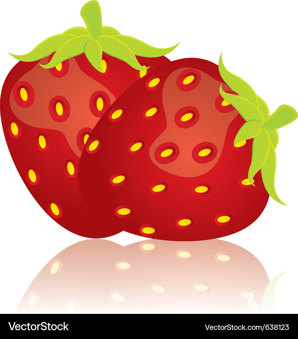 Strawberry Royalty Free Vector Image - VectorStock
