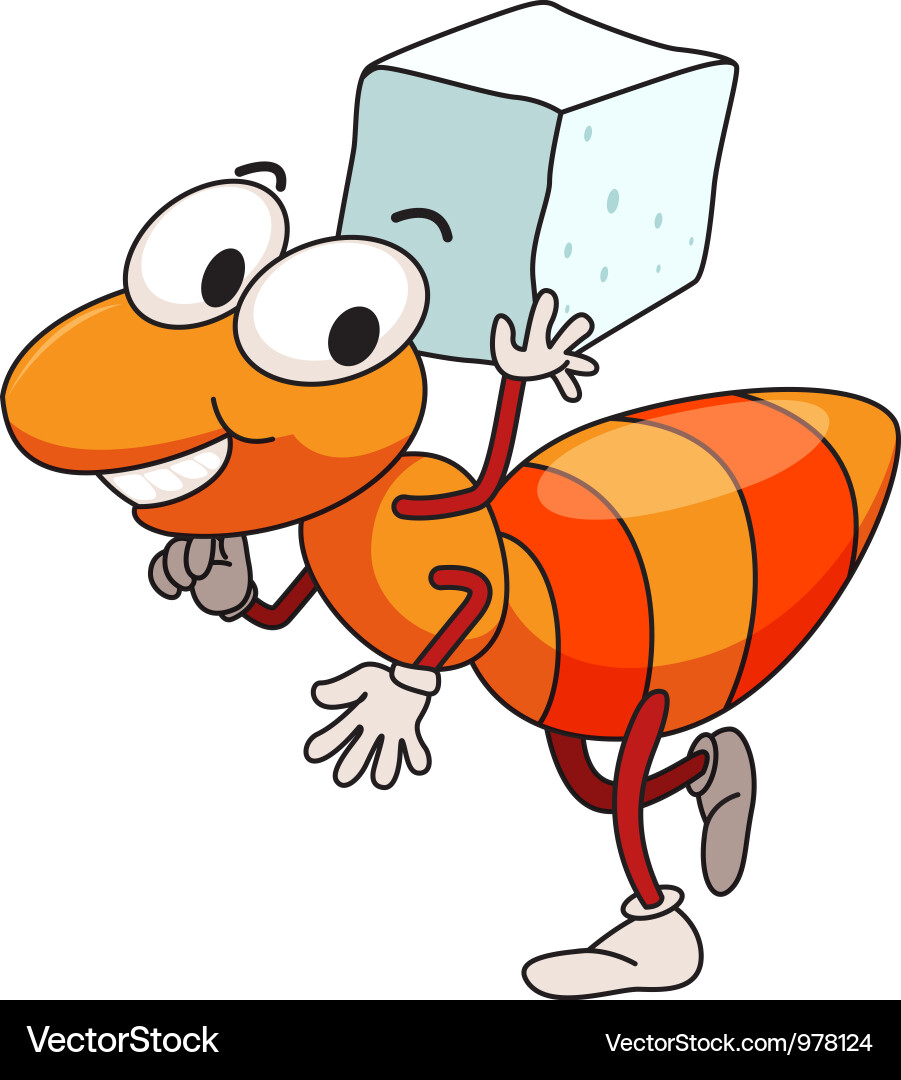 Sweet ant Royalty Free Vector Image - VectorStock