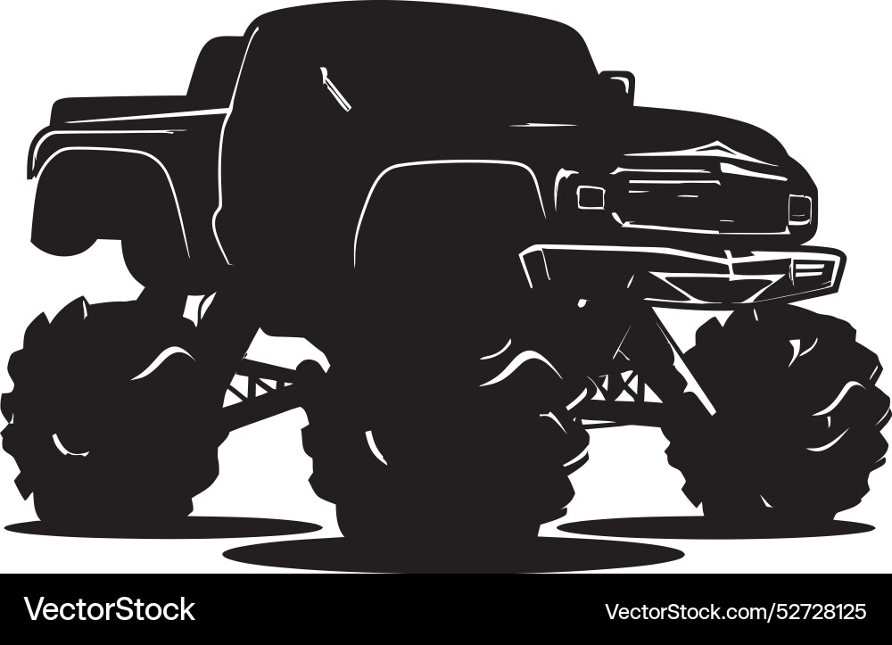 Beyond thunderdome exploring the world of monster Vector Image