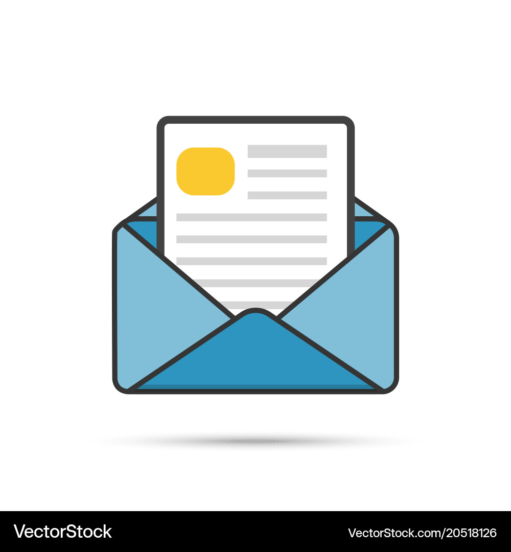 Email icon Royalty Free Vector Image - VectorStock