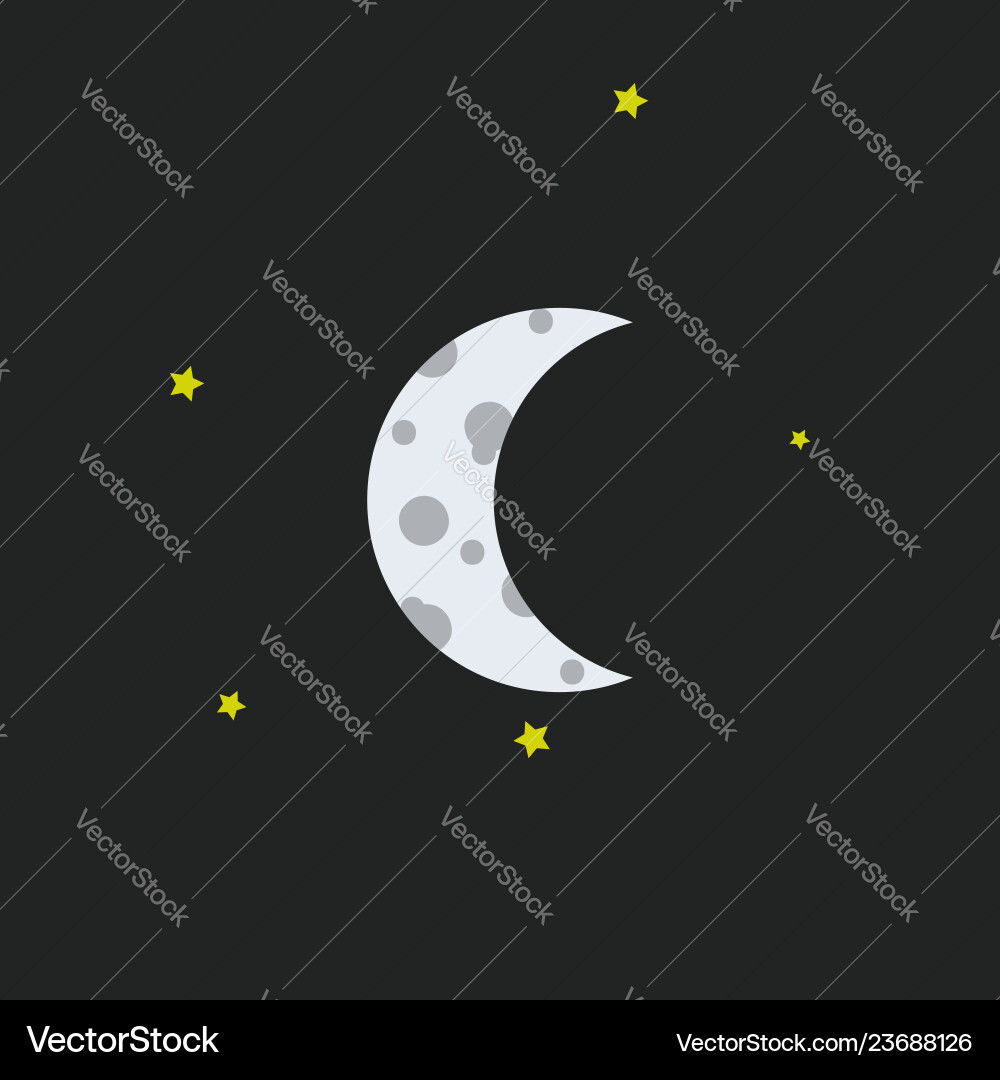 Moon Royalty Free Vector Image - VectorStock