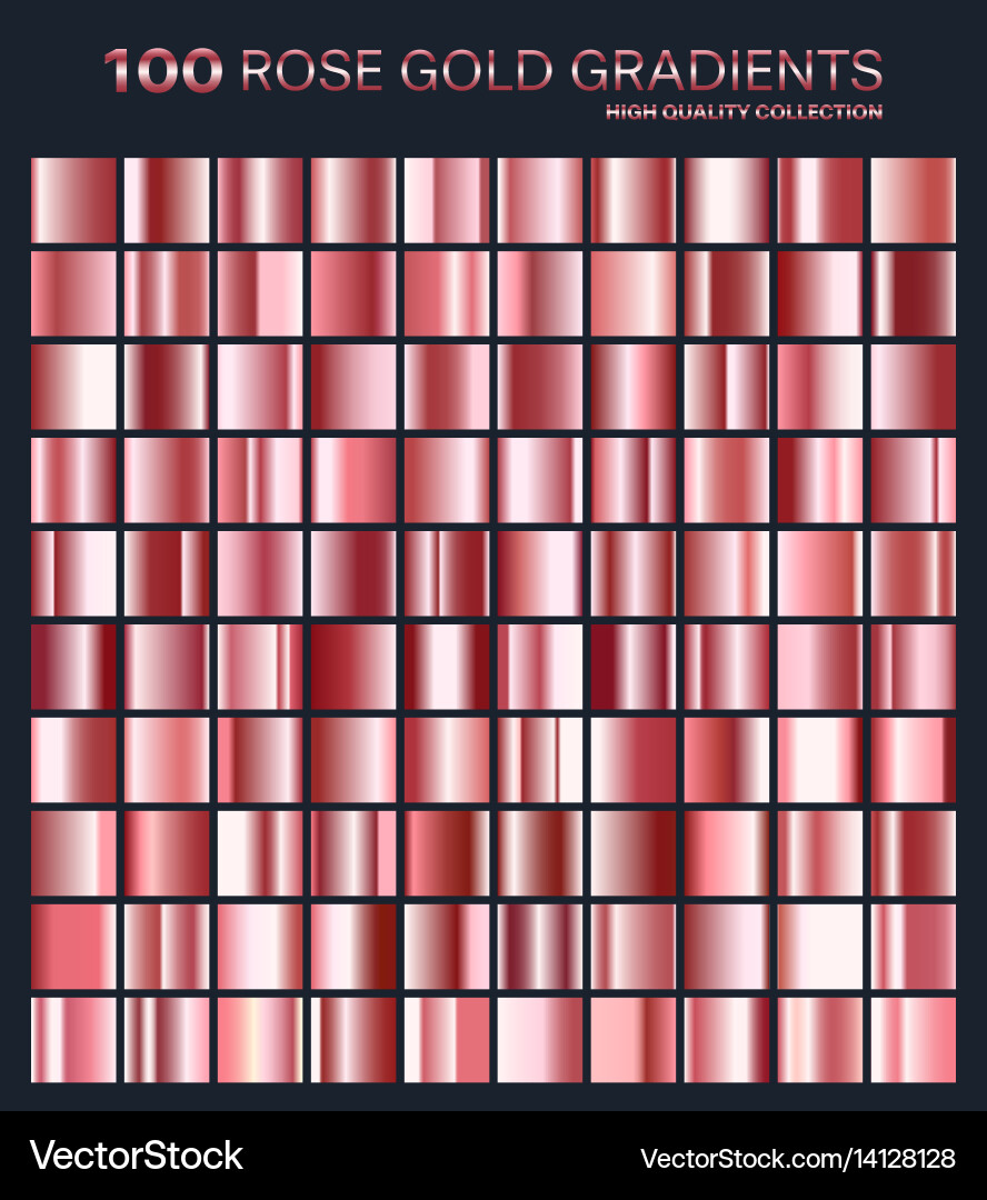 Goldgolden gradientpatterntemplateset Royalty Free Vector