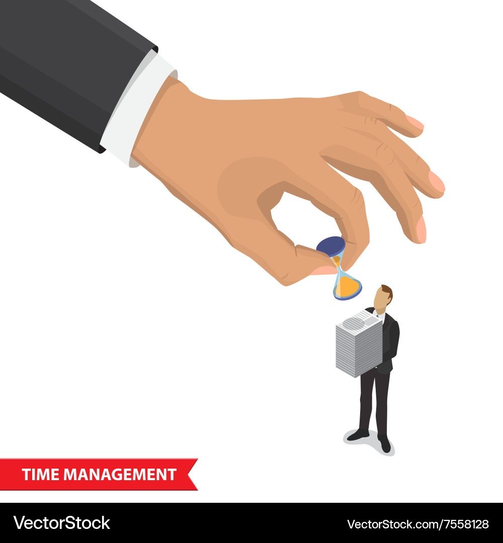 Hard work Royalty Free Vector Image - VectorStock