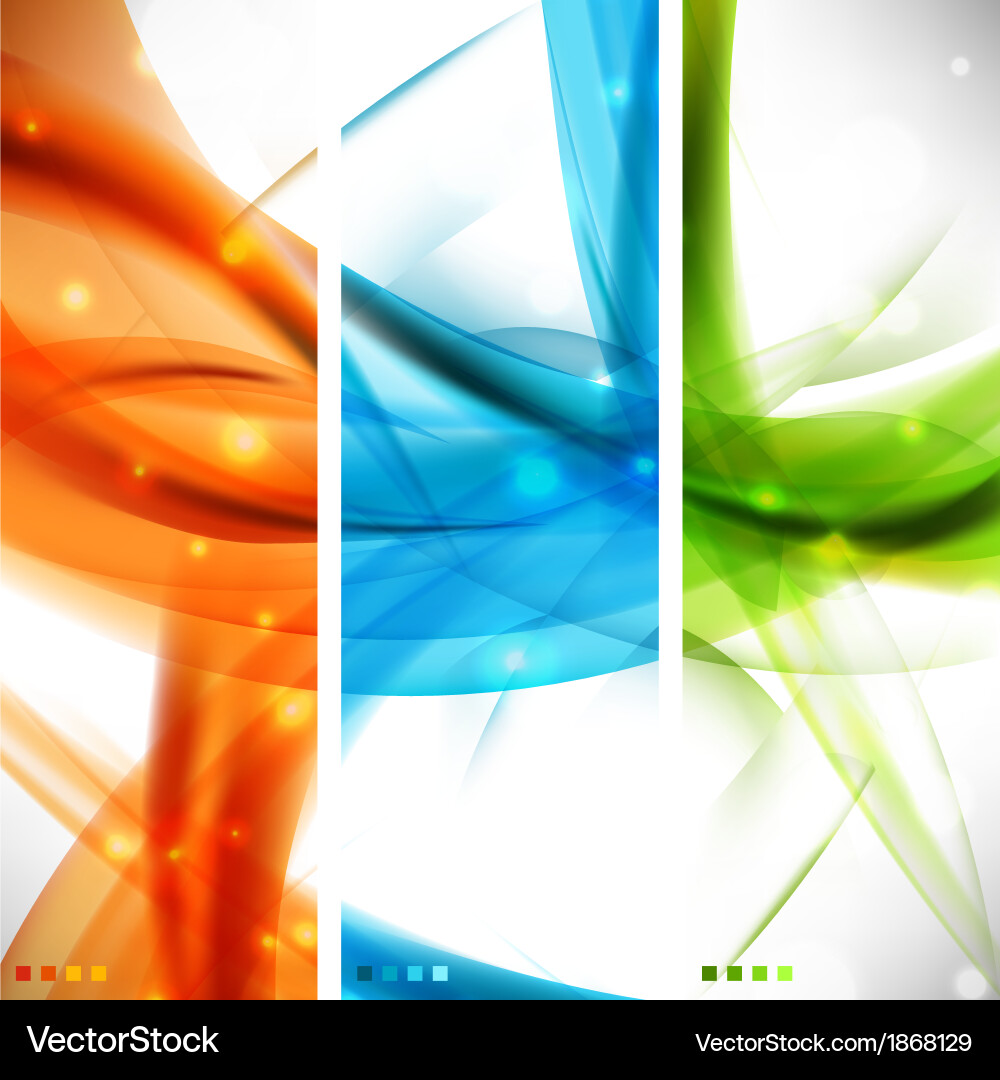 Luminous Gradient Swirls Royalty Free Vector Image