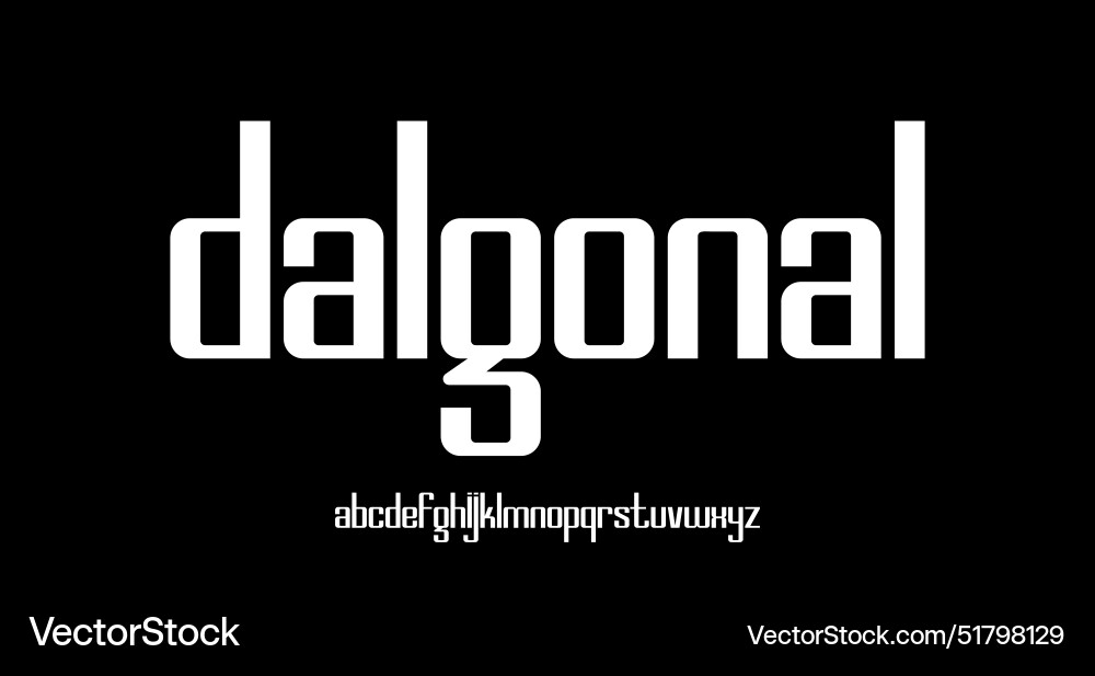 Luxury elegant and glamour font type Royalty Free Vector