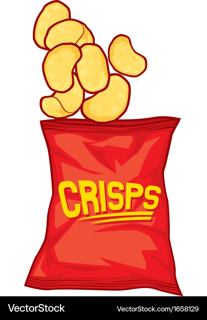 Potato Crisps Bag Vector Images (over 950)
