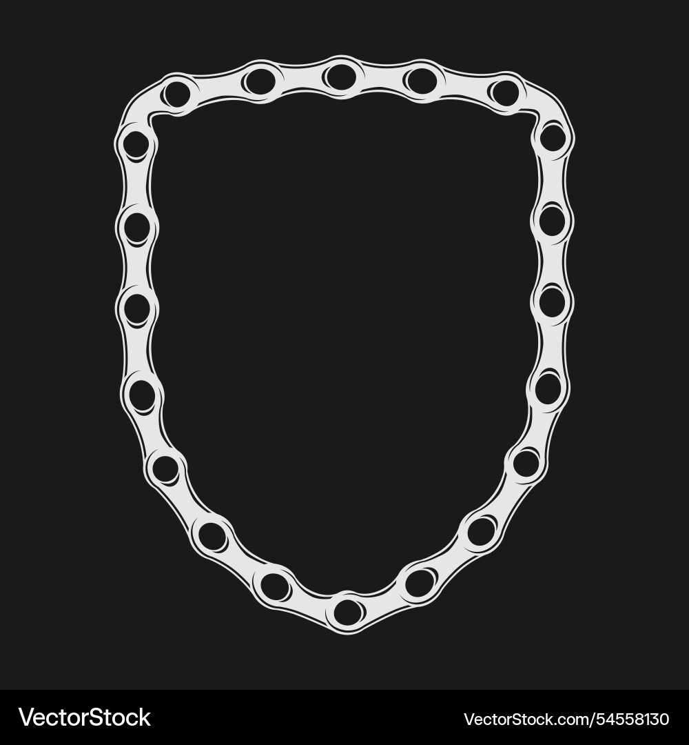 Motorcycle chain Royalty Free Vector Image - VectorStock