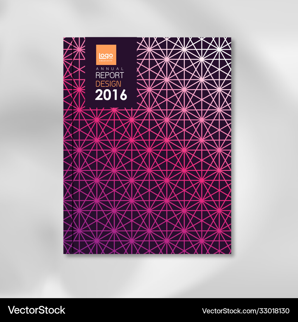 Report cover 14 Royalty Free Vector Image - VectorStock