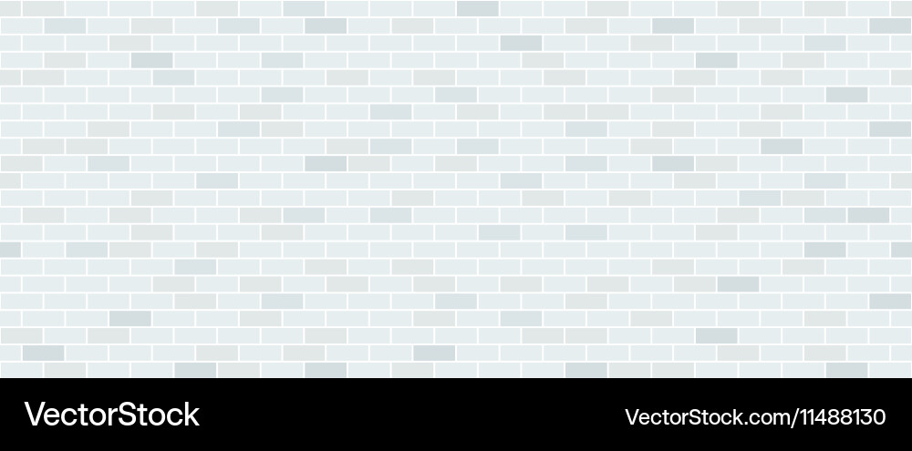 White brick wall Royalty Free Vector Image - VectorStock
