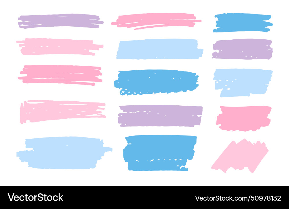 Marker stroke 5 Royalty Free Vector Image - VectorStock