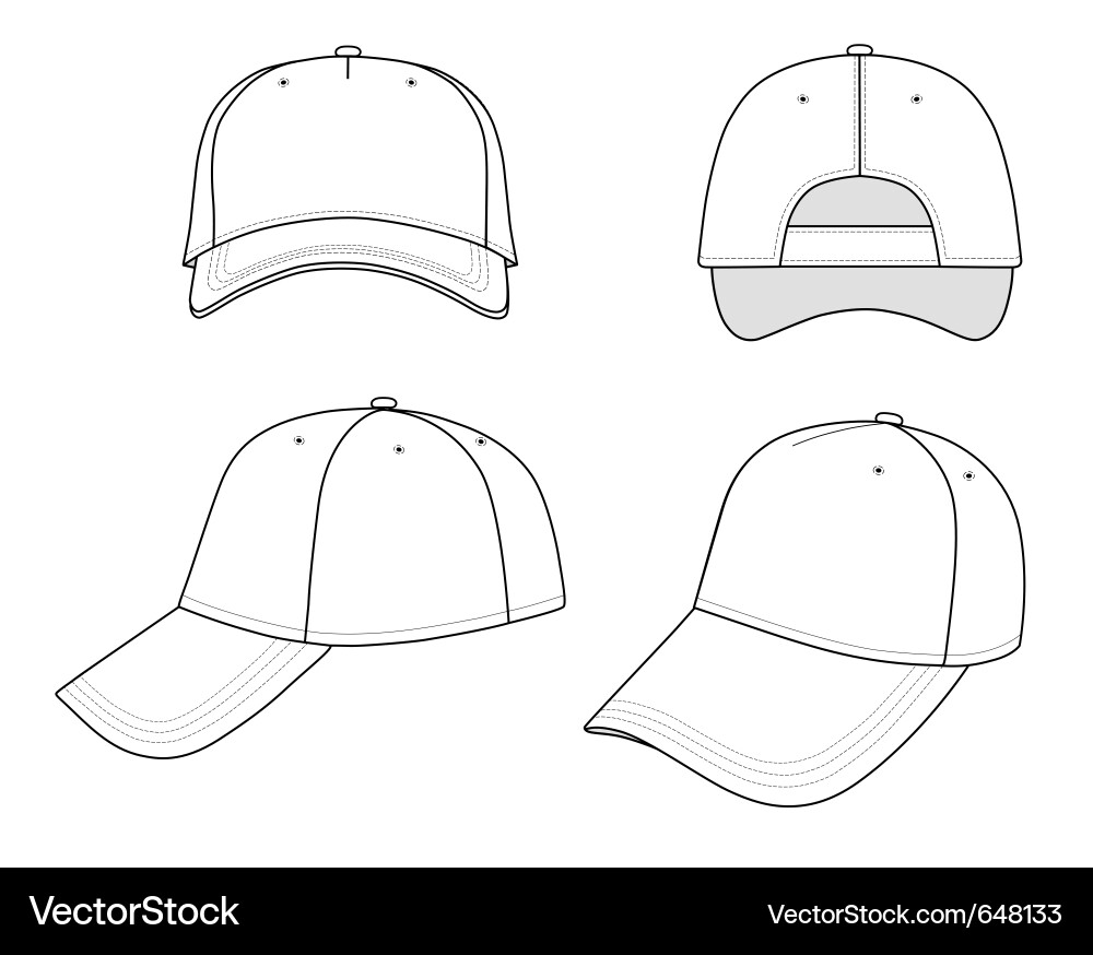 Baseball Cap Outline Vector Images (over 3,300)