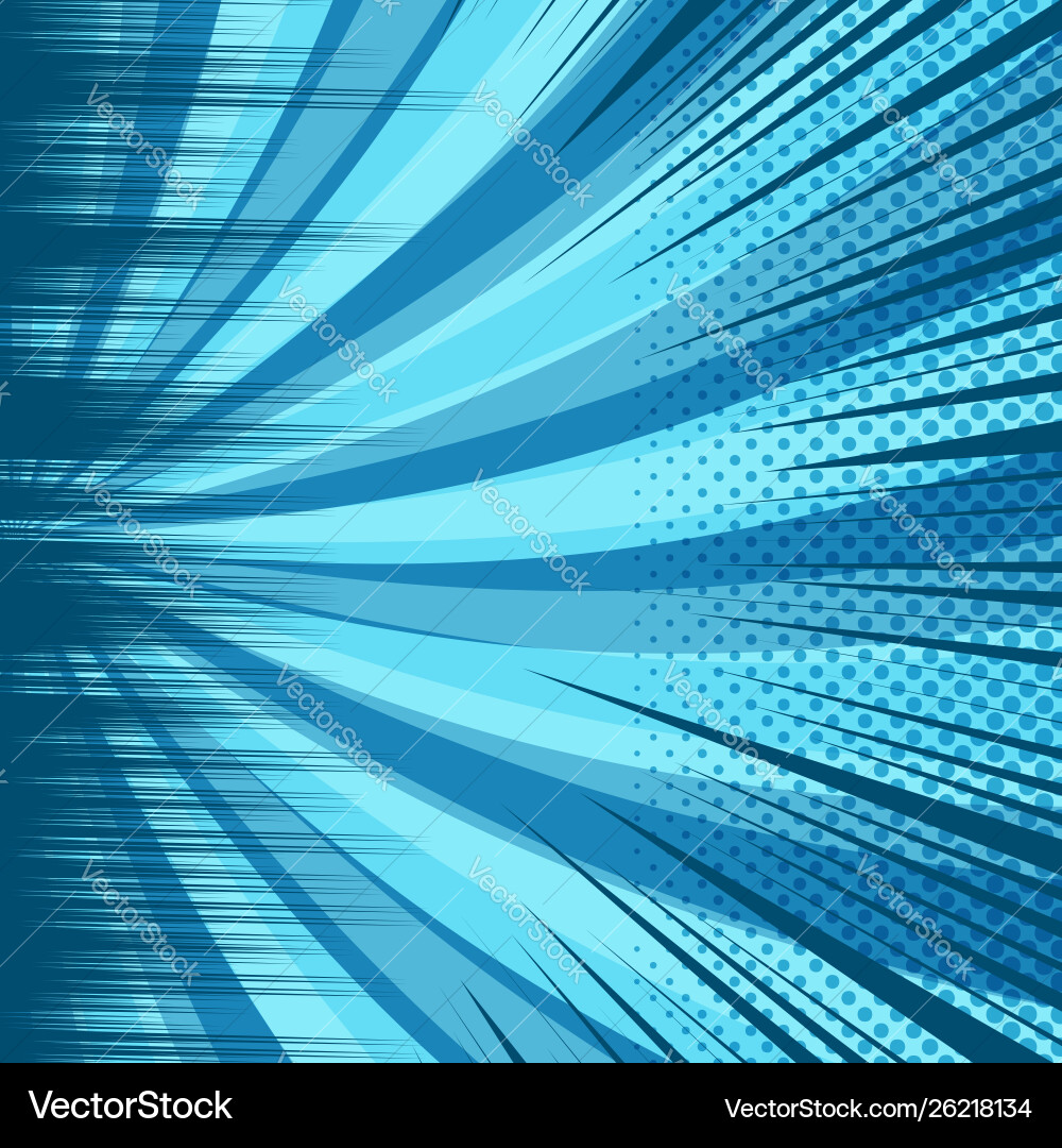 Comic dynamic motion background Royalty Free Vector Image