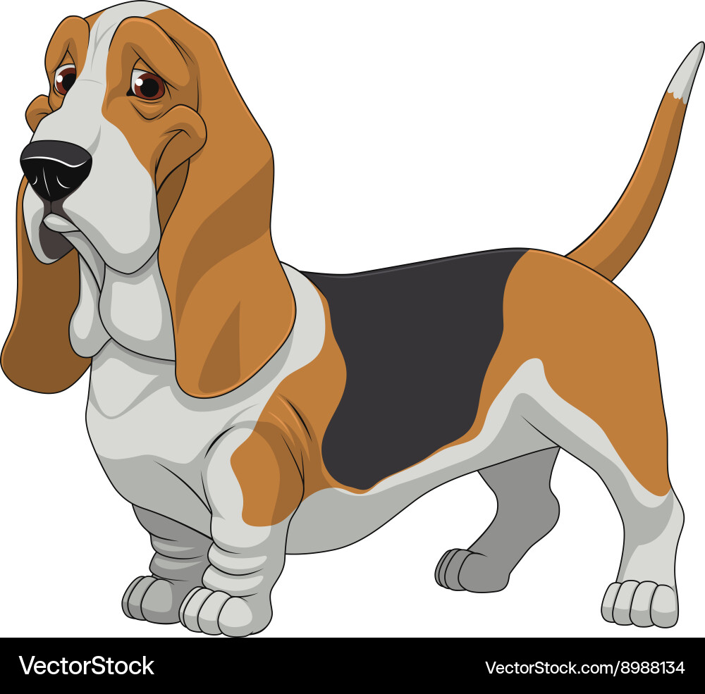 Funny dog Royalty Free Vector Image - VectorStock