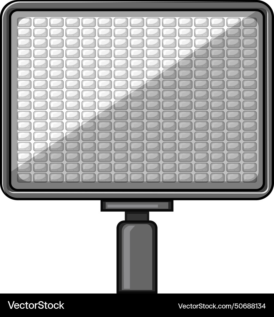 Gold studio light cartoon Royalty Free Vector Image