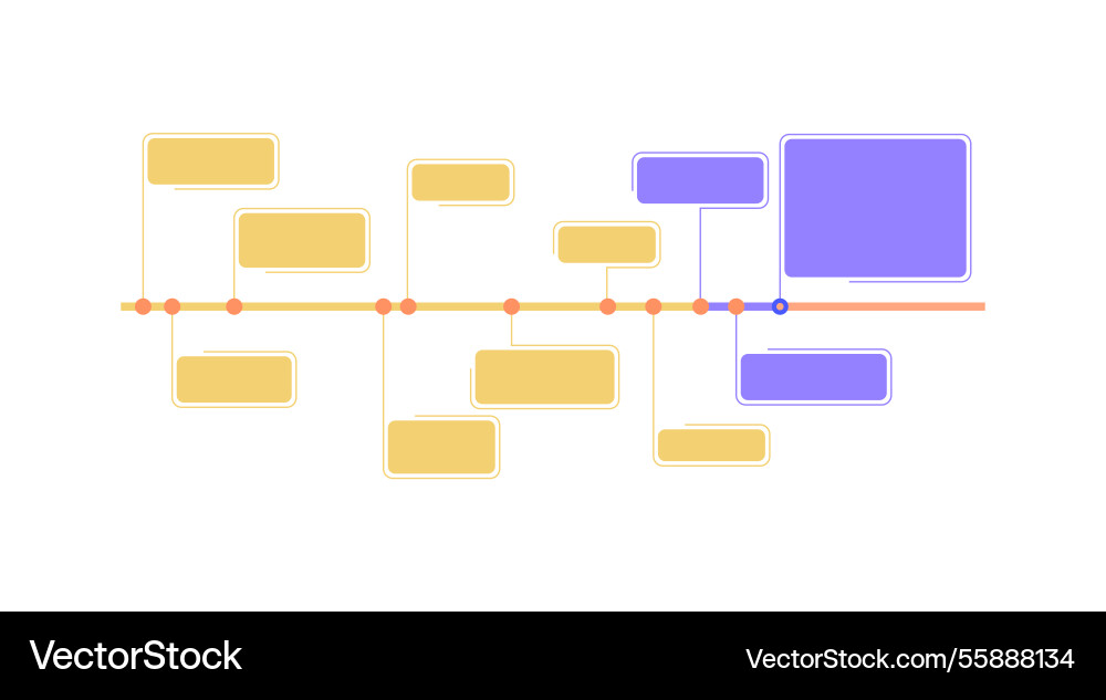 Infographic timeline Royalty Free Vector Image