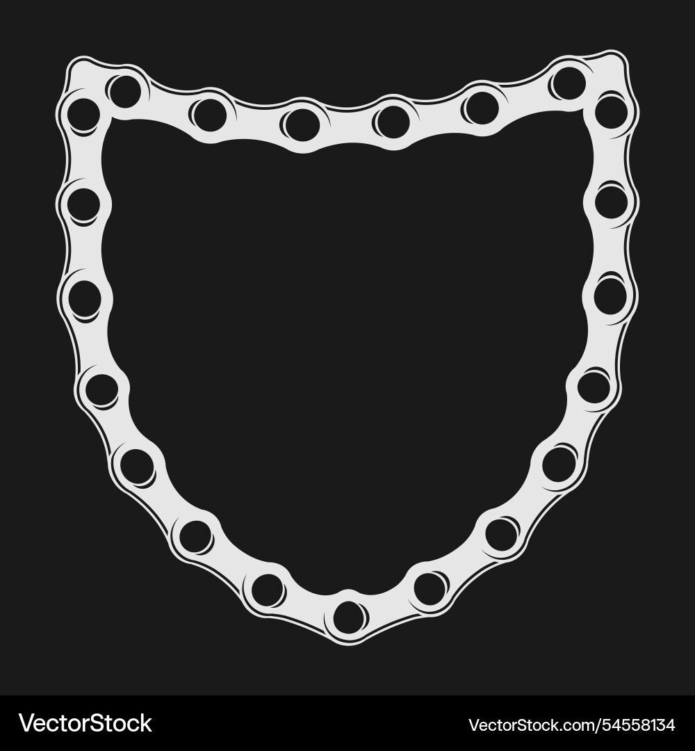Motorcycle chain Royalty Free Vector Image - VectorStock