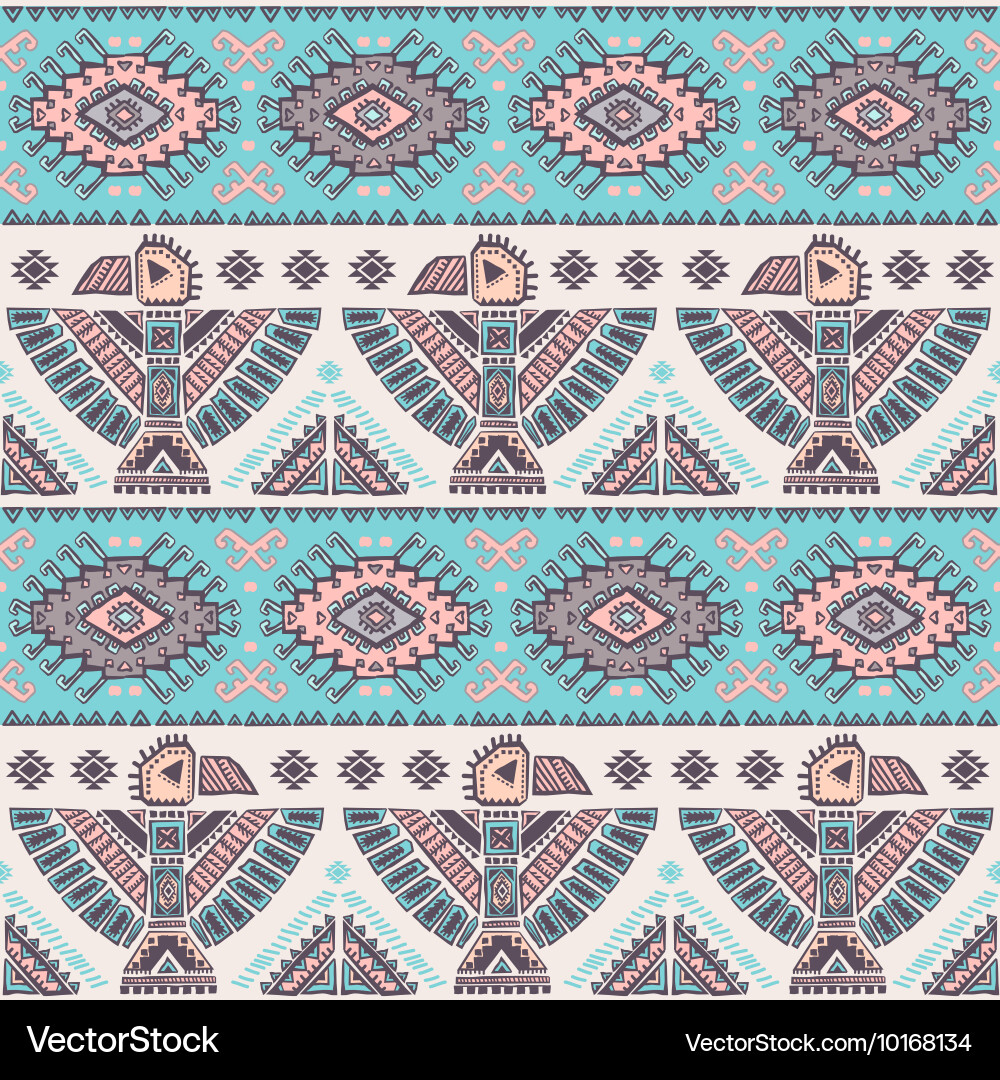 Native american eagle Royalty Free Vector Image