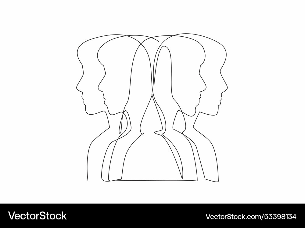Generic Head Silhouette Vector Images (over 2,300)