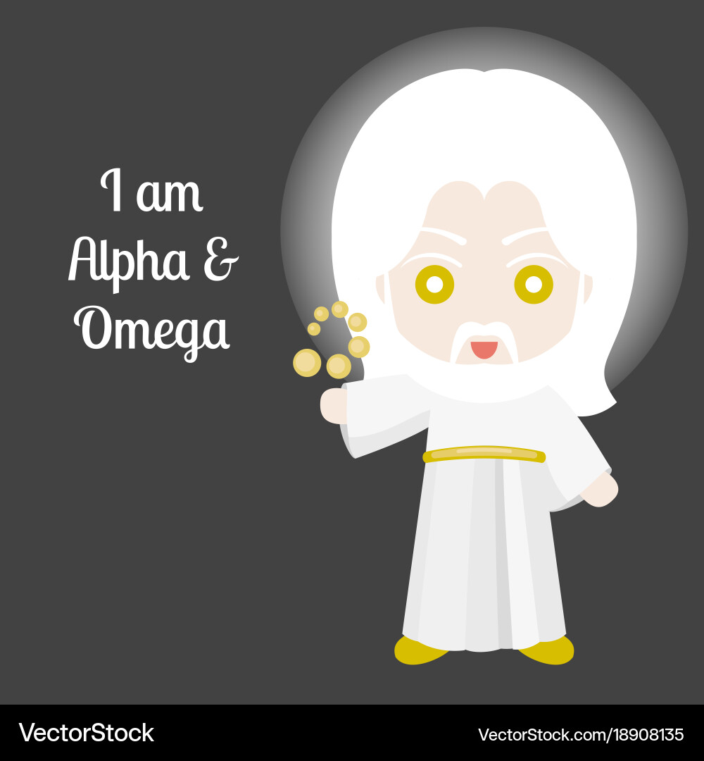 Jesus christ design over black background Vector Image