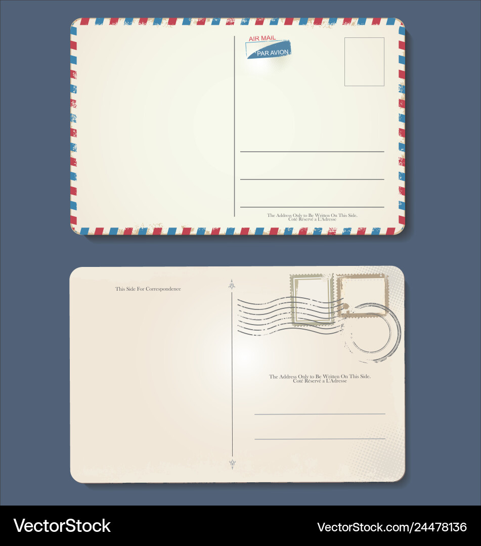 Envelope Backside Letter Vector Images (over 320)