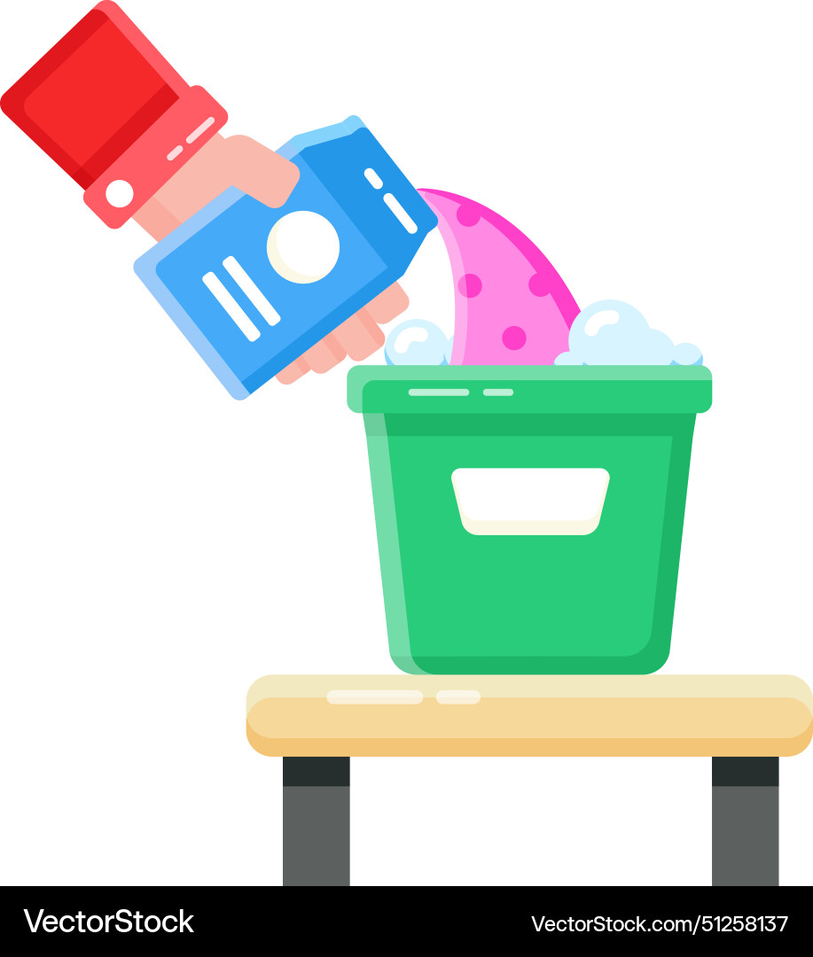 Laundry detergent Royalty Free Vector Image - VectorStock