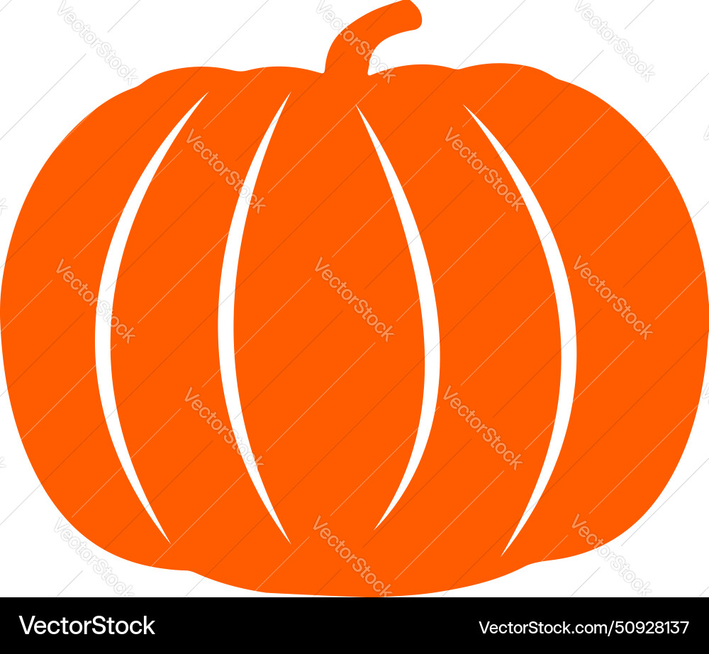Pumpkin Royalty Free Vector Image - VectorStock
