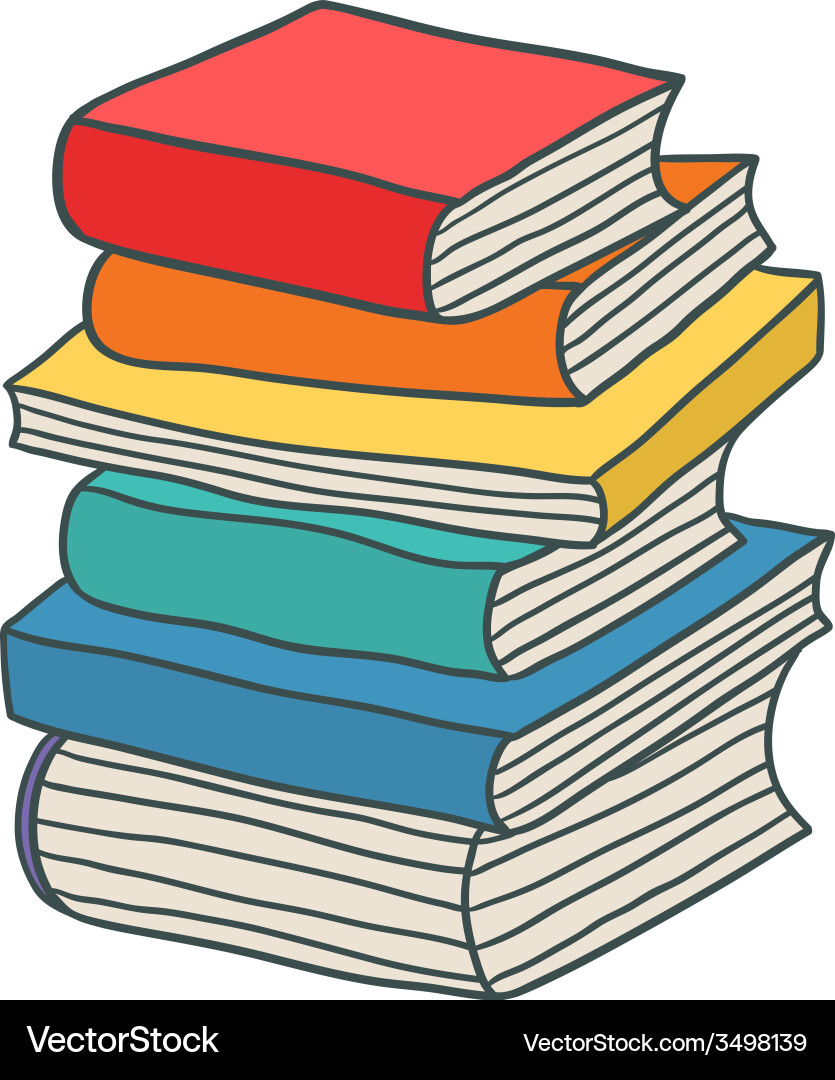 Free Book Stack Vector Images (over 720)