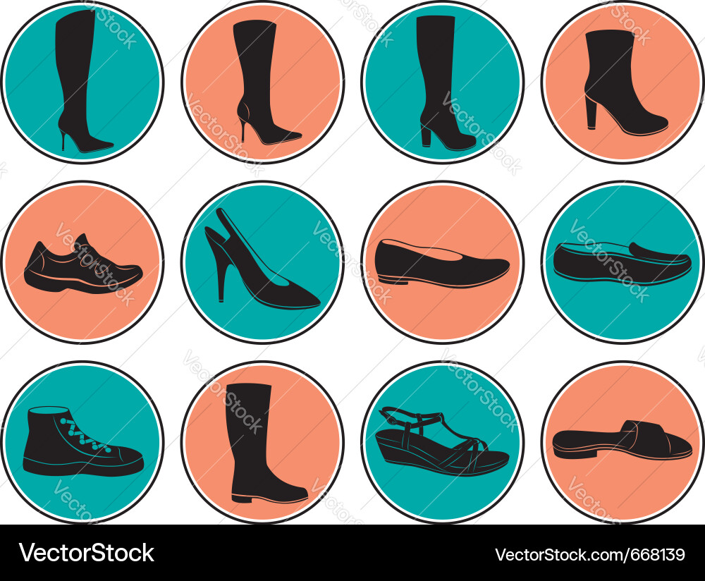 Shoes Royalty Free Vector Image - VectorStock