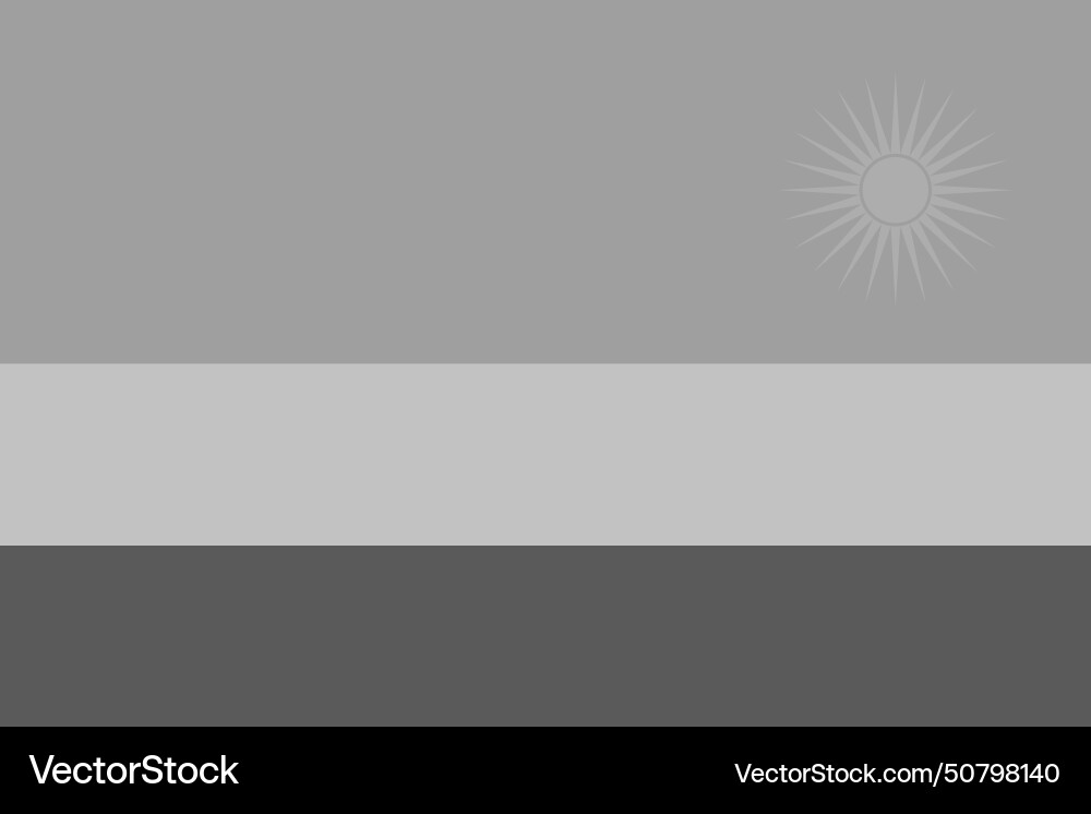 Greyscale flag of rwanda Royalty Free Vector Image