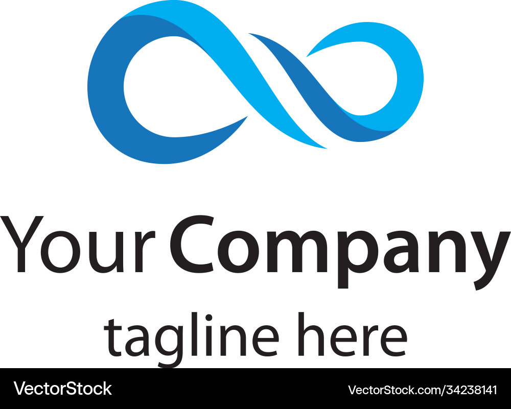 Infinity logo images Royalty Free Vector Image