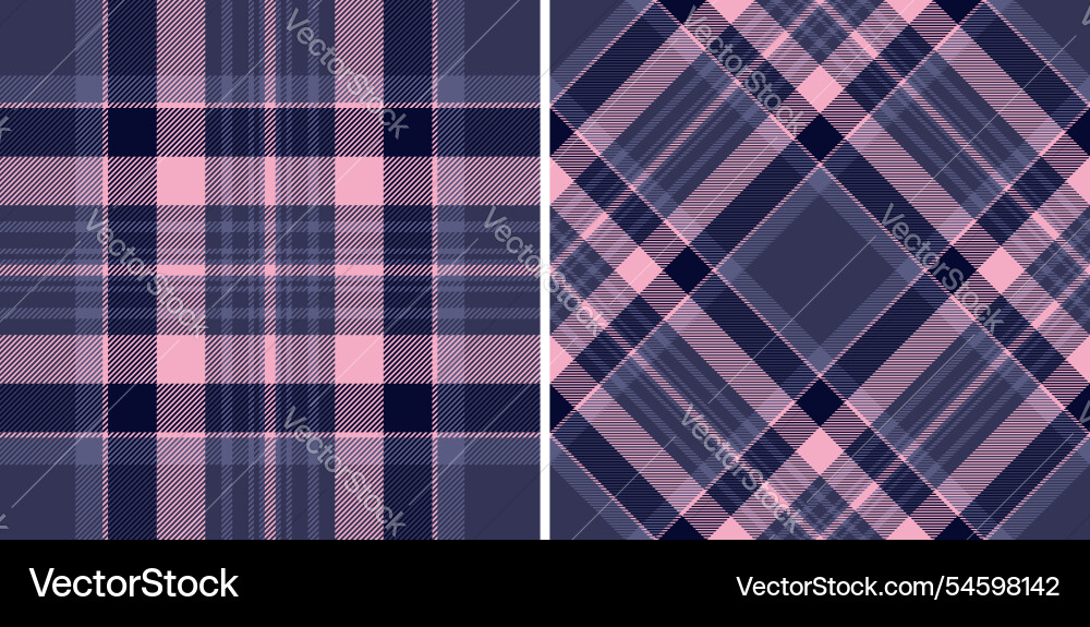 Tartan check plaid of seamless background Vector Image