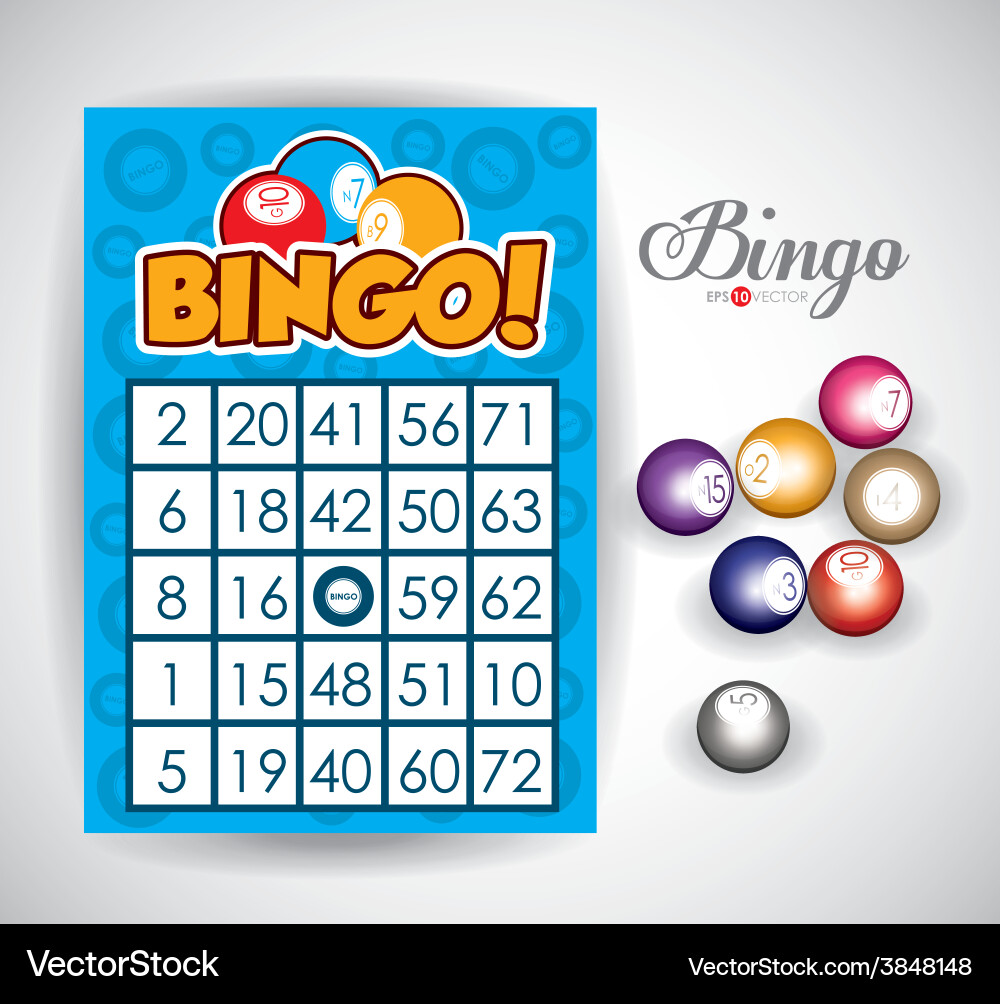 Bingo design Royalty Free Vector Image - VectorStock
