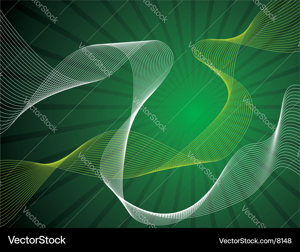 Dynamic Water Waves Background Royalty Free Vector Image