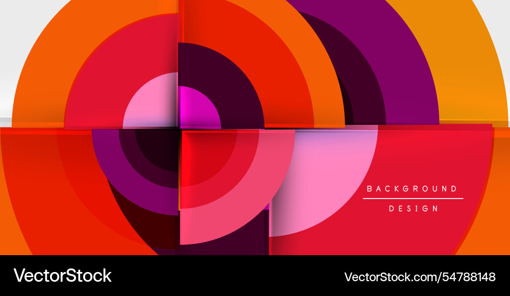 Target circle geometric abstract shapes Royalty Free Vector