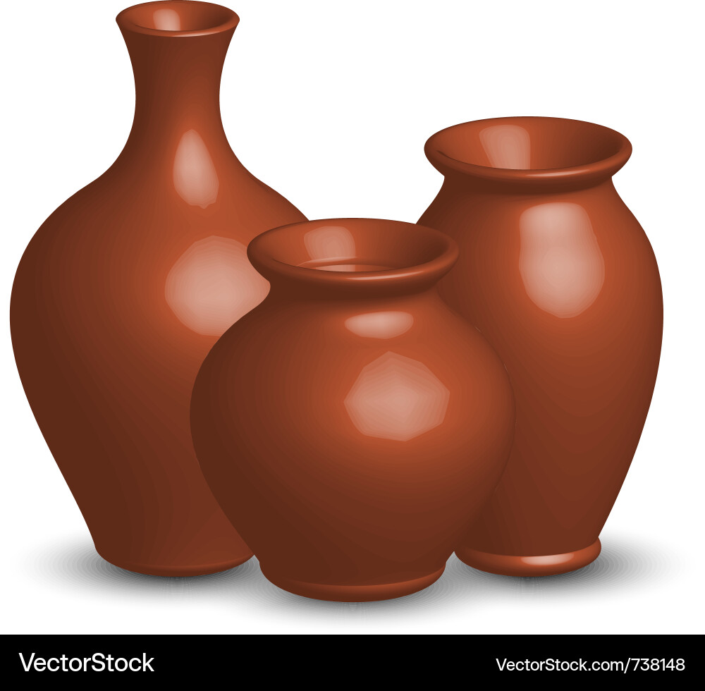 Vases Royalty Free Vector Image - VectorStock