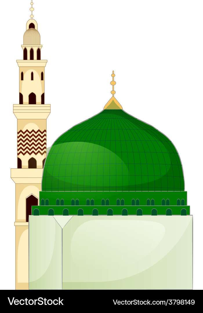 A mosque Royalty Free Vector Image - VectorStock