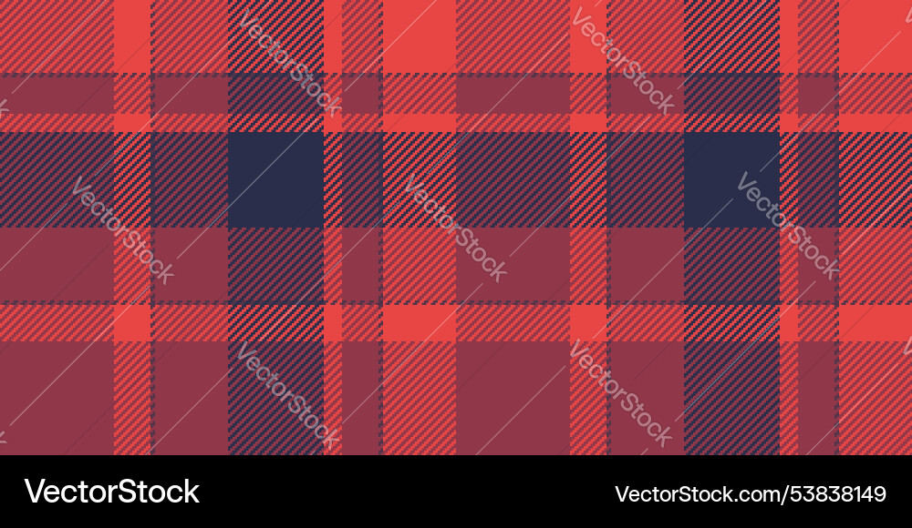 Equal textile seamless plaid clan pattern tartan Vector Image