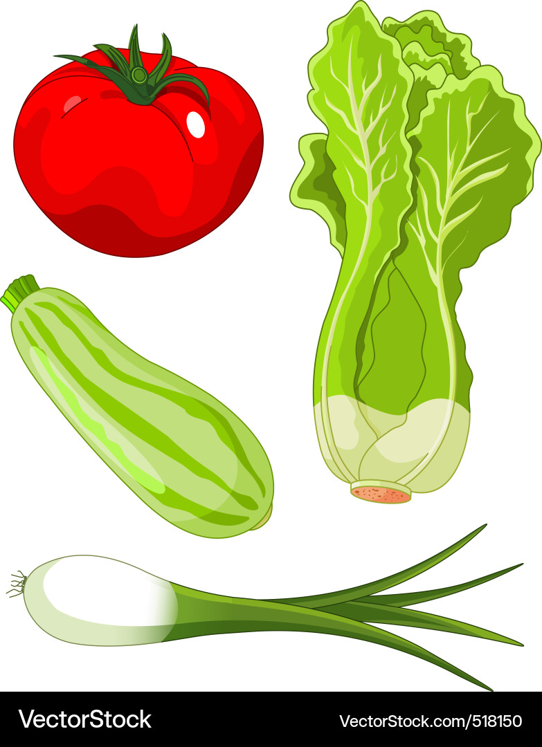 Vegetables Royalty Free Vector Image - VectorStock
