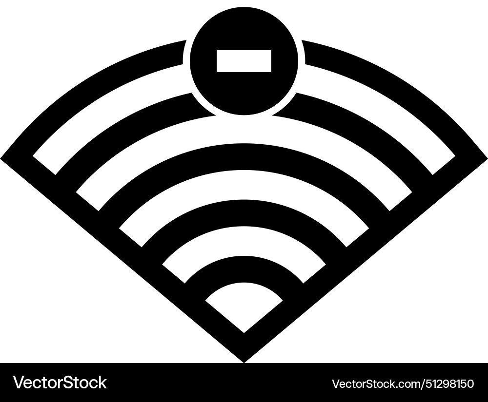 Wifi status icon Royalty Free Vector Image - VectorStock