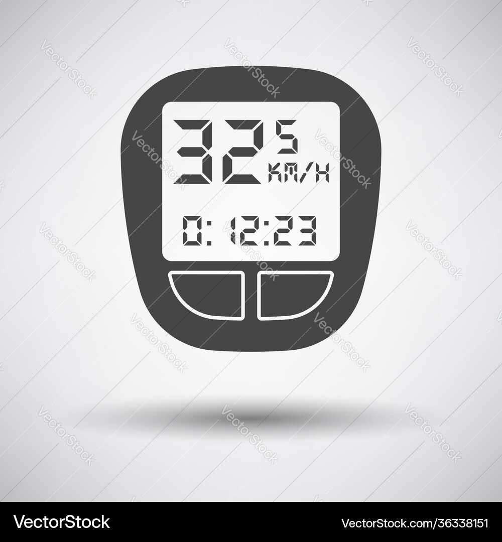 Bike computer icon Royalty Free Vector Image - VectorStock
