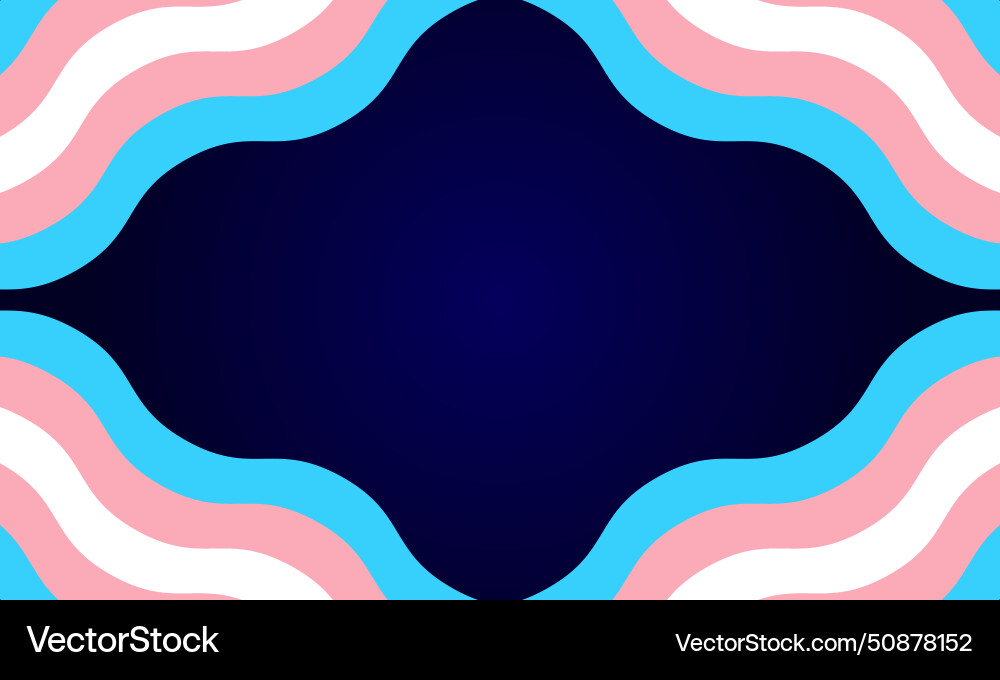 Background flag international trans day Royalty Free Vector