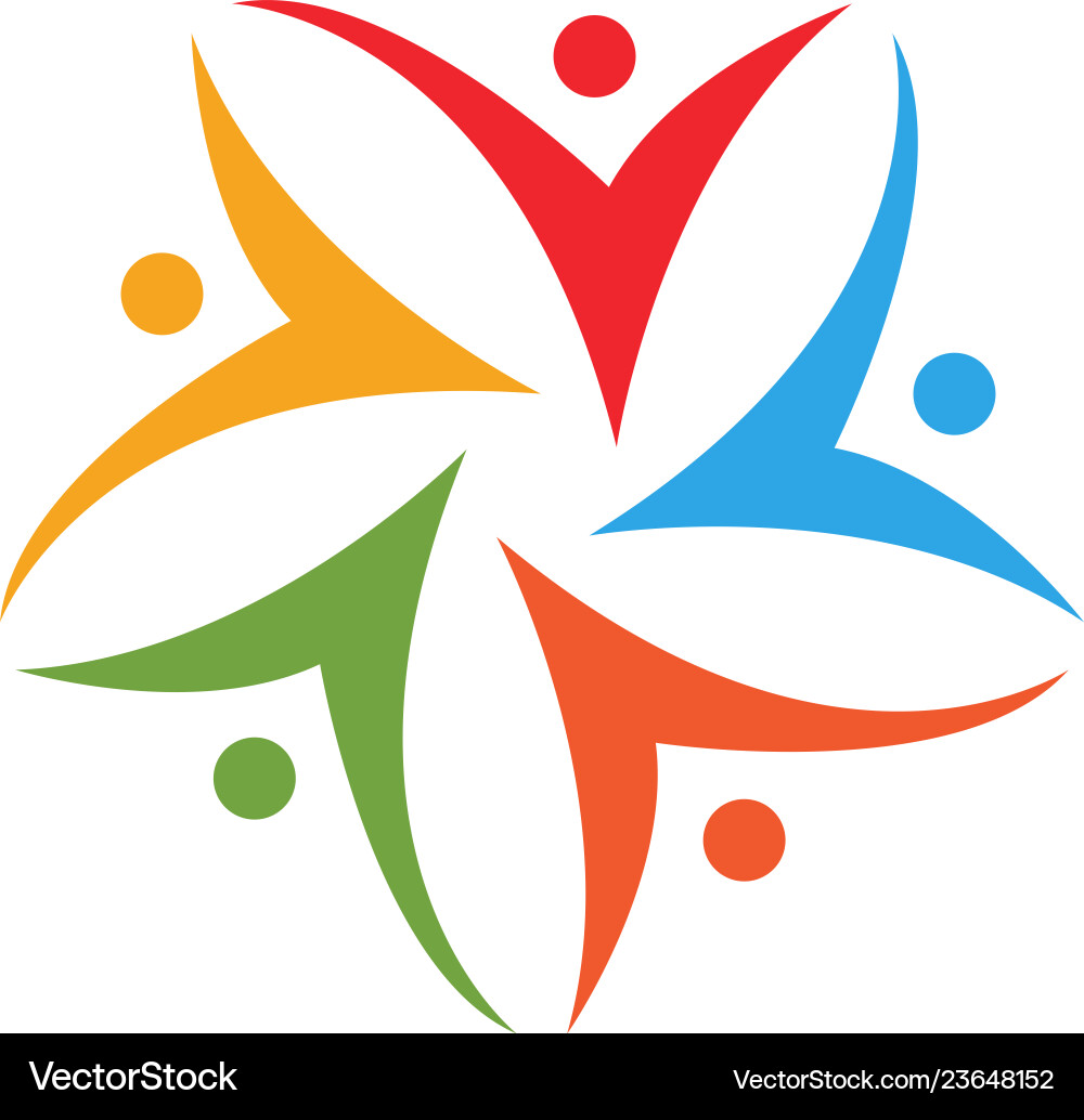 Community people icon graphic design template Vector Image