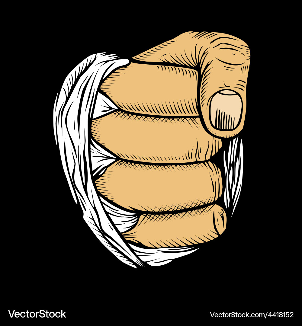 Fist Royalty Free Vector Image - VectorStock
