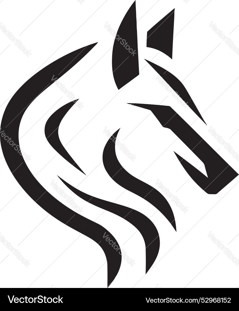 Howling majesty wolf emblem vigilant howl Vector Image