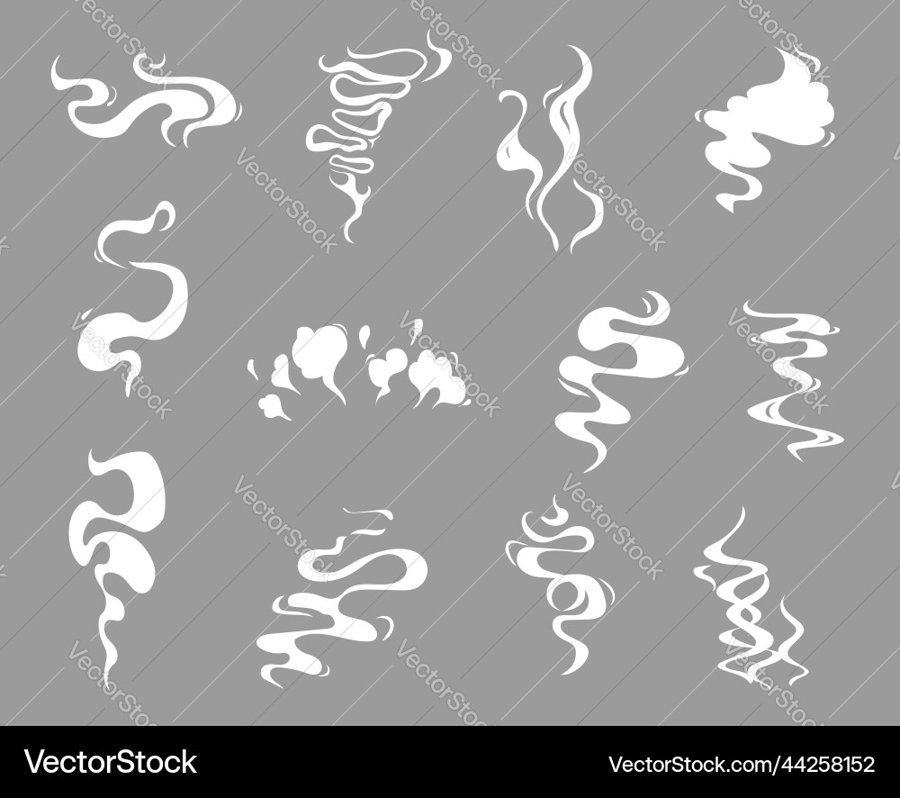 Smoke and Steam Effects Royalty Free Vector Image