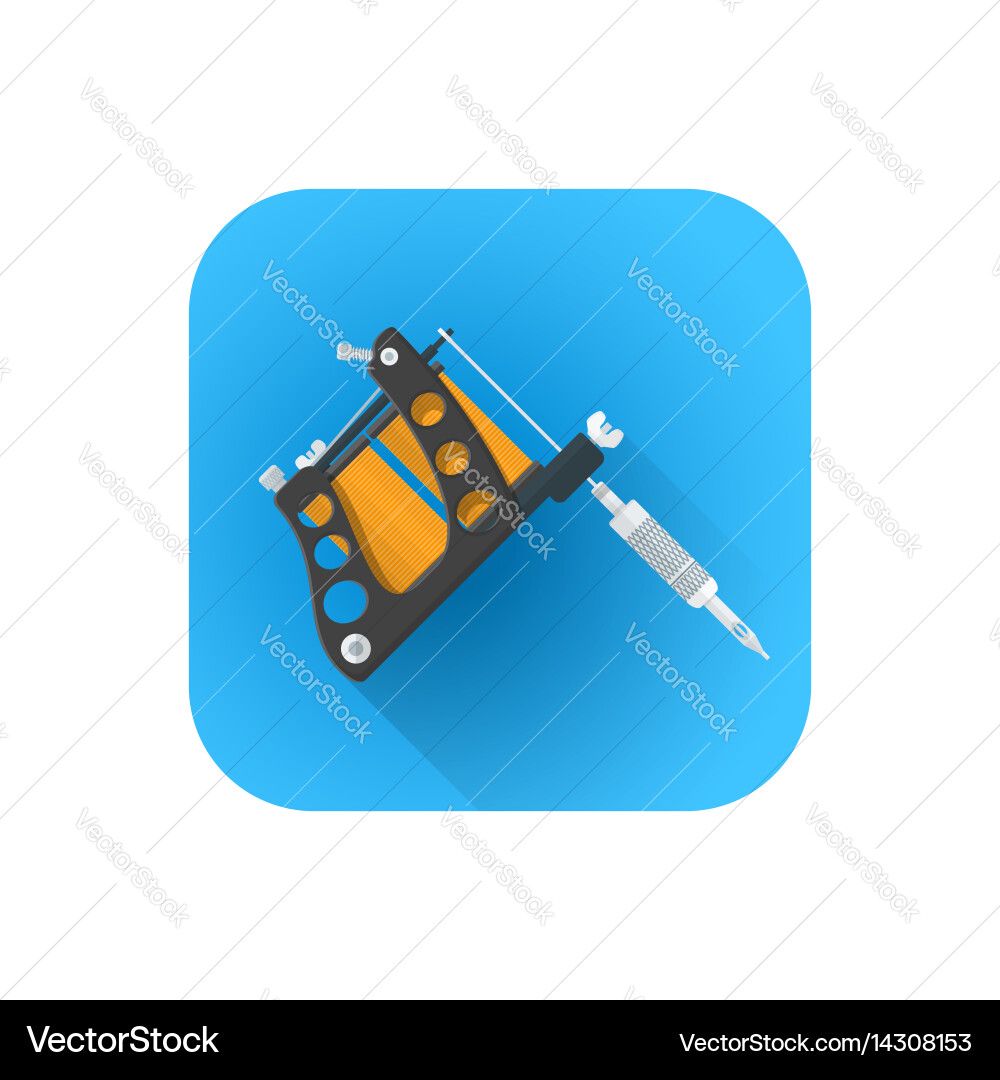 Coil tattoo machine Royalty Free Vector Image - VectorStock