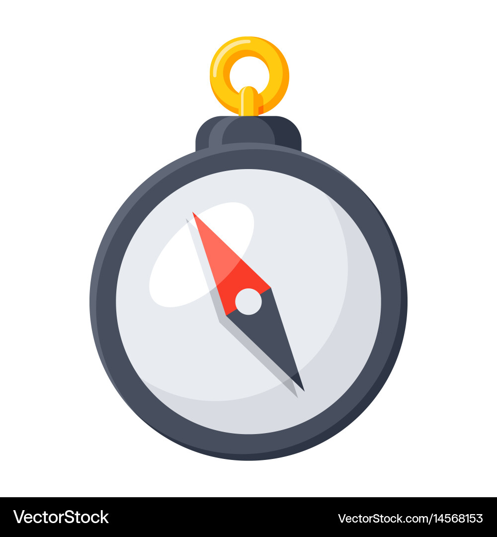 Navigation Compass Icon Royalty Free Vector Image