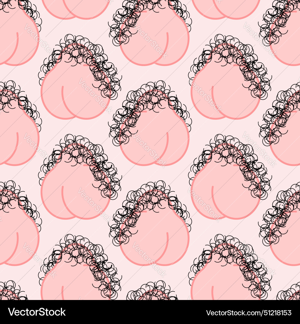 Scrotum Pattern Seamless Male Balls Background Vector Image