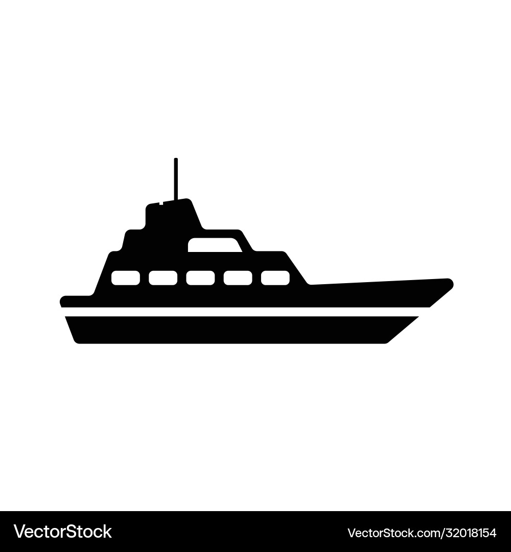 Boat Royalty Free Vector Image - VectorStock